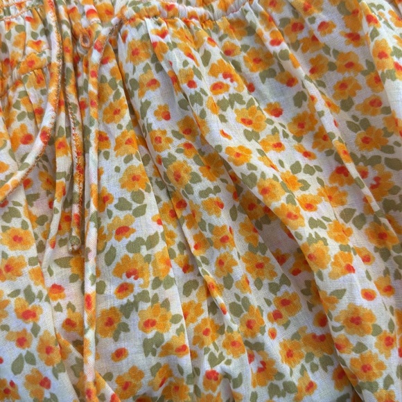 Doen | Dresses | Doen Ashlynn Dress In Clementine Daisy Field | Poshmark